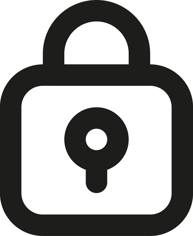 Lock icon. Free download transparent .PNG | Creazilla