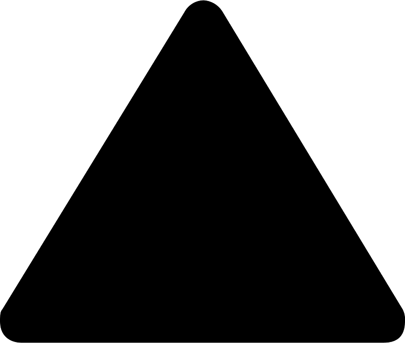 Black triangle icon. Free download transparent .PNG | Creazilla Black triangle icon. Free download transparent .PNG | Creazilla