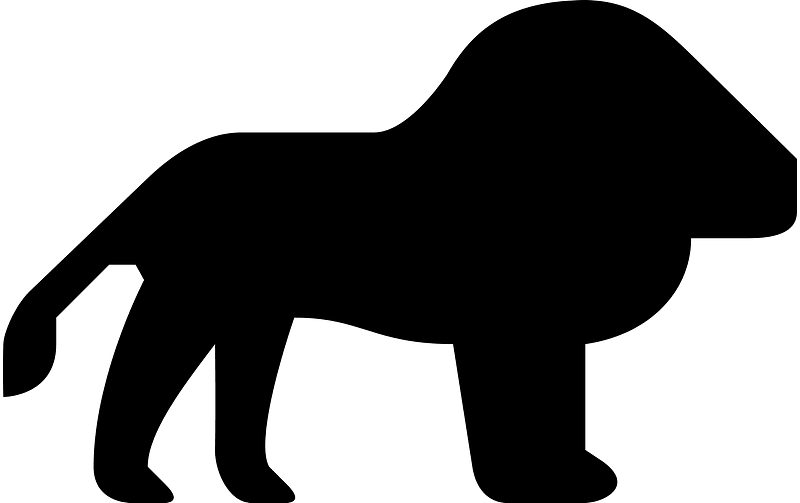 Lion icon. Free download transparent .PNG | Creazilla