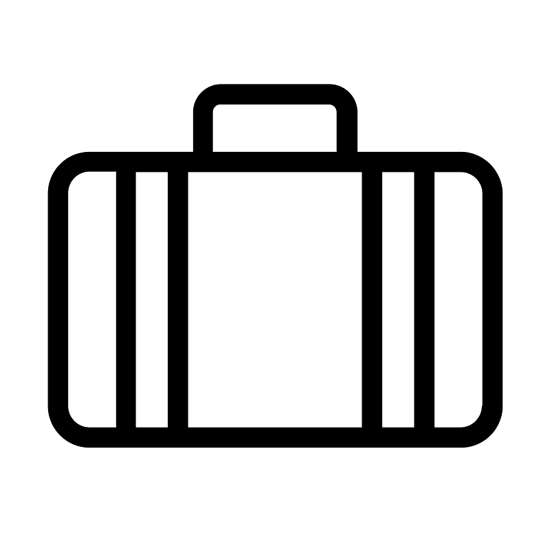 Briefcase (89022) - The Noun Project icon. Free download transparent ...