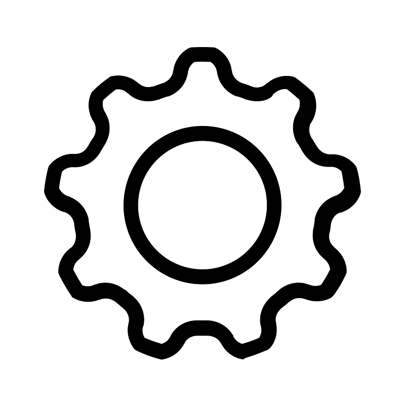 Gear (89033) - The Noun Project icon. Free download transparent .PNG ...