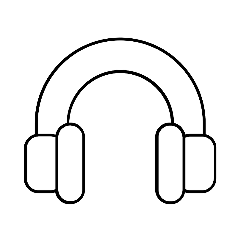 Headphones (89377) - The Noun Project icon. Free download transparent ...