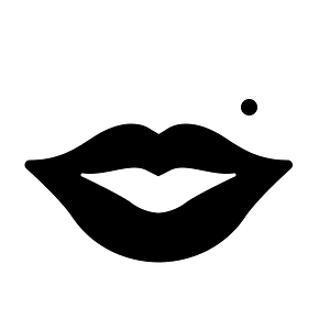 Lips - The Noun Project icon. Free download transparent .PNG | Creazilla