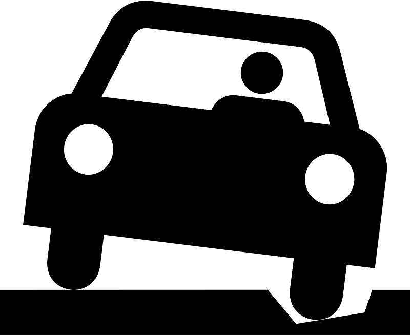 Pothole - The Noun Project icon. Free download transparent .PNG | Creazilla