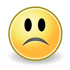 Sad icon. Free download transparent .PNG | Creazilla