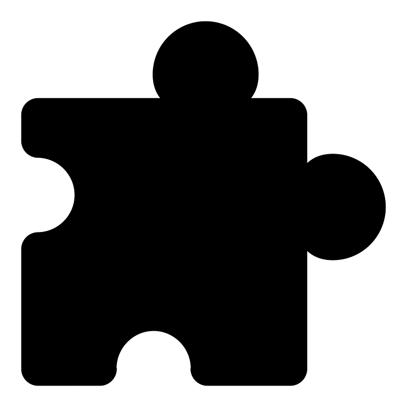 Puzzle icon. Free download transparent .PNG | Creazilla