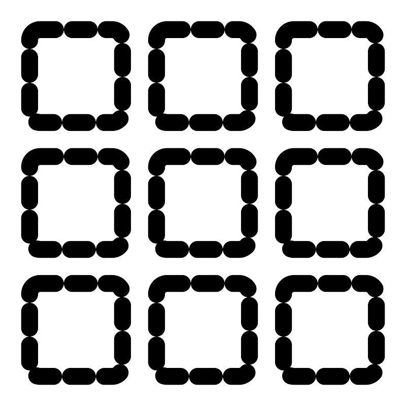 Matrix icon. Free download transparent .PNG | Creazilla