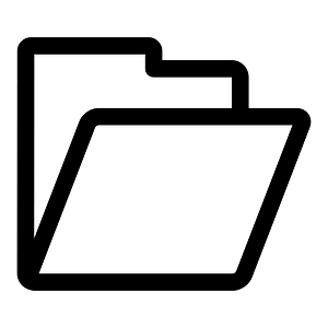Fileopen icon. Free download transparent .PNG | Creazilla