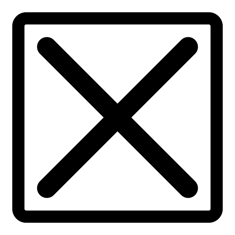 Reject icon. Free download transparent .PNG | Creazilla