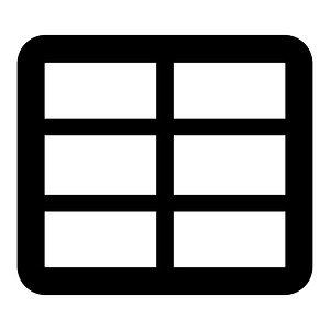 Table icon. Free download transparent .PNG | Creazilla