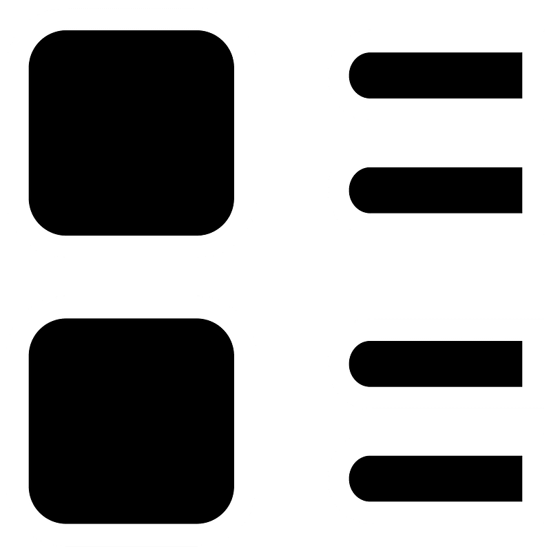Unsorted List - Free vector icons on creazilla.com Unsorted List - Free vector icons on creazilla.com