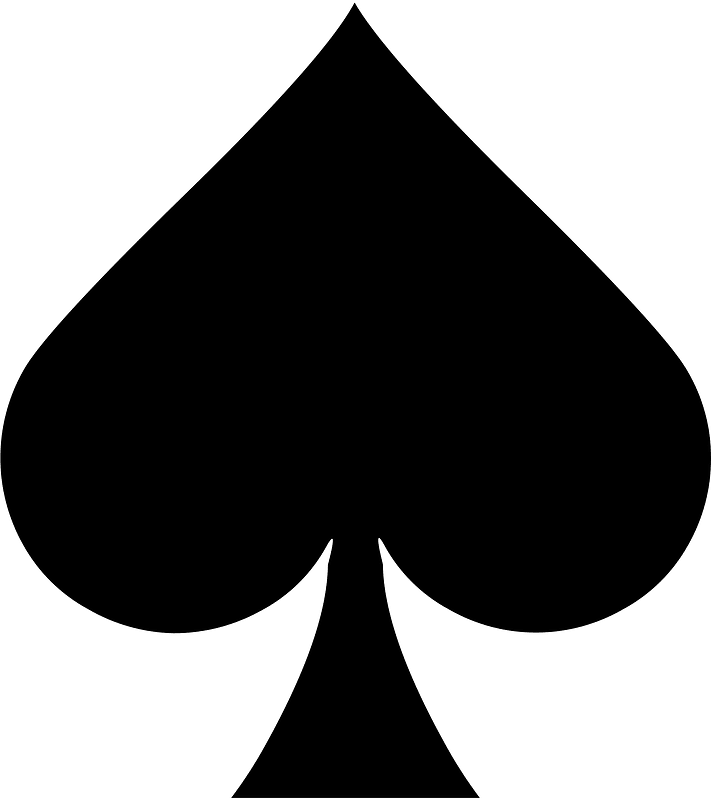 Spades icon. Free download transparent .PNG | Creazilla