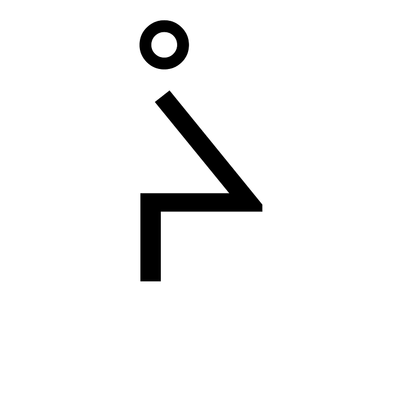 Canadian Syllabics Yaai - Free vector icons on creazilla.com