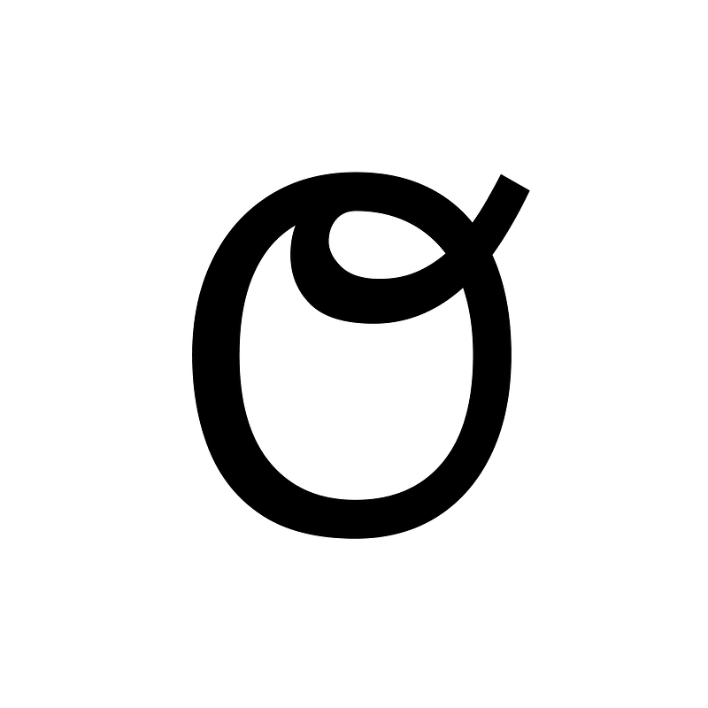 Vithkuqi Capital Letter O - Free vector icons on creazilla.com