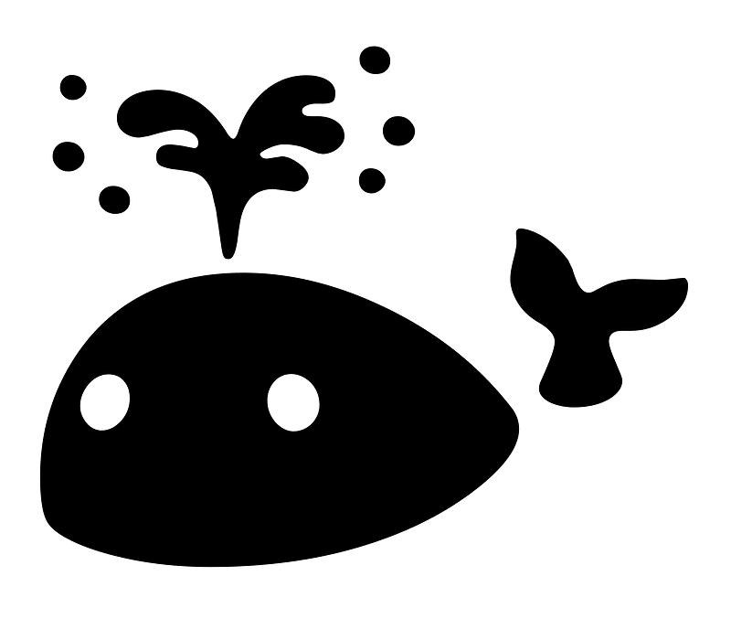 Android Emoji 1F433 - Free vector icons on creazilla.com