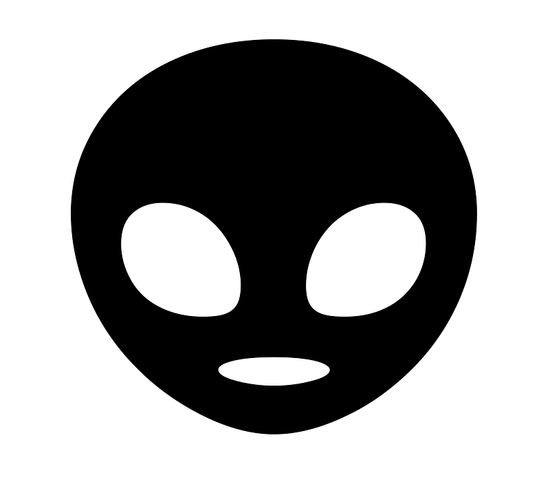 Android Emoji 1F47d icon. Free download transparent .PNG | Creazilla