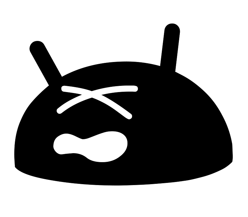 Android Emoji 1F635 icon. Free download transparent .PNG | Creazilla