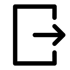 Exit - Free vector icons on creazilla.com