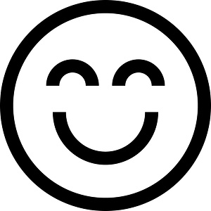 Smile icon. Free download transparent .PNG | Creazilla