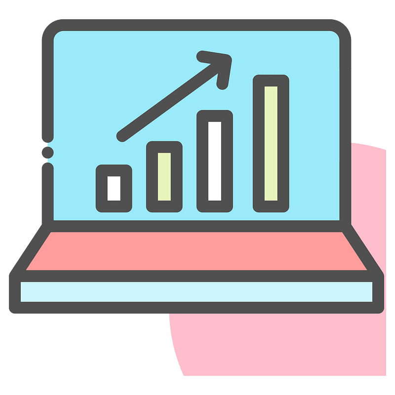 Analytics icon. Free download transparent .PNG | Creazilla