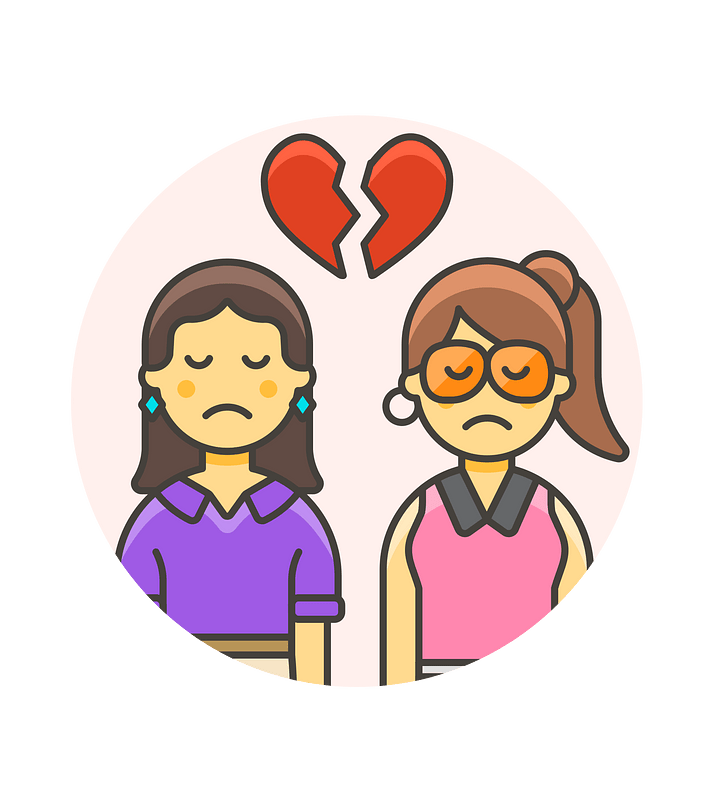 Breakup icon. Free download transparent .PNG | Creazilla