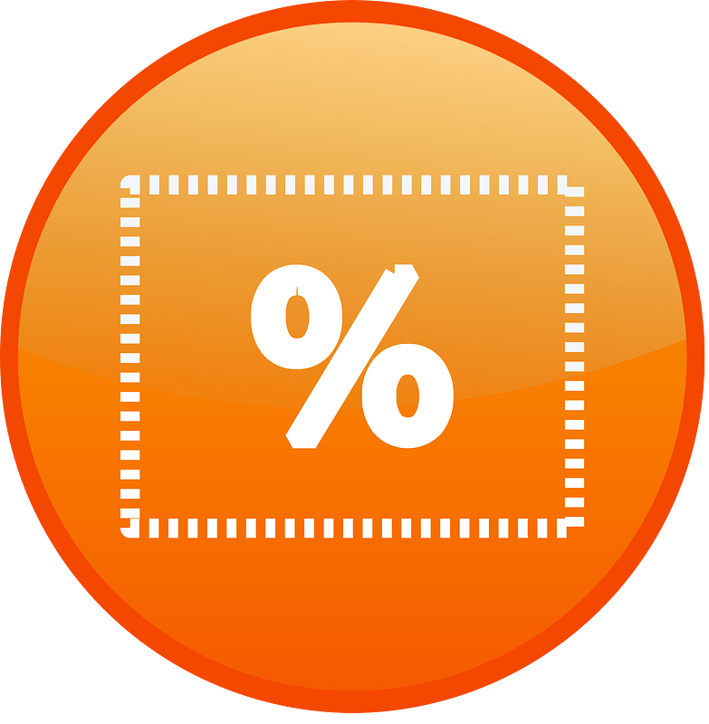 Percent icon. Free download transparent .PNG | Creazilla