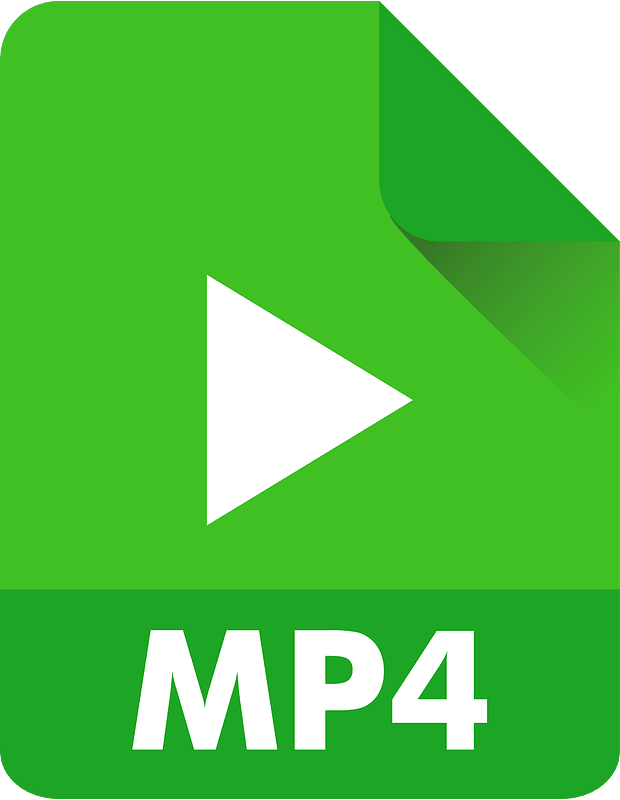 Mp4 file icon. Free download transparent .PNG | Creazilla
