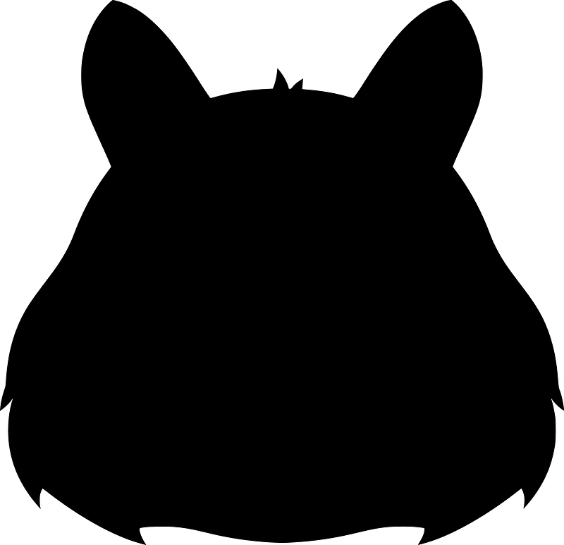 Chipmunk face - Free vector silhouettes on creazilla.com