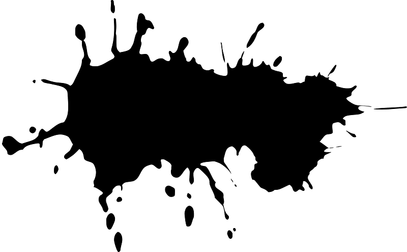 Splat - Free vector silhouettes on creazilla.com