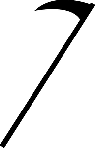 Scythe - Free vector silhouettes on creazilla.com