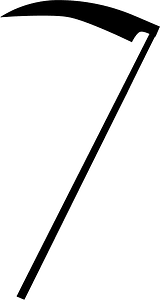 Scythe - Free vector silhouettes on creazilla.com