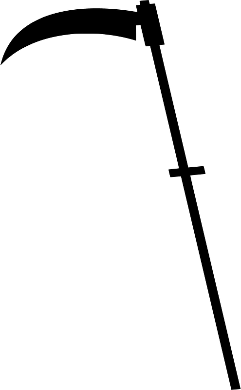 Scythe - Free vector silhouettes on creazilla.com