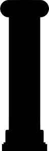 Column - Free vector silhouettes on creazilla.com