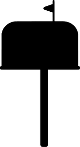 Mailbox - Free vector silhouettes on creazilla.com