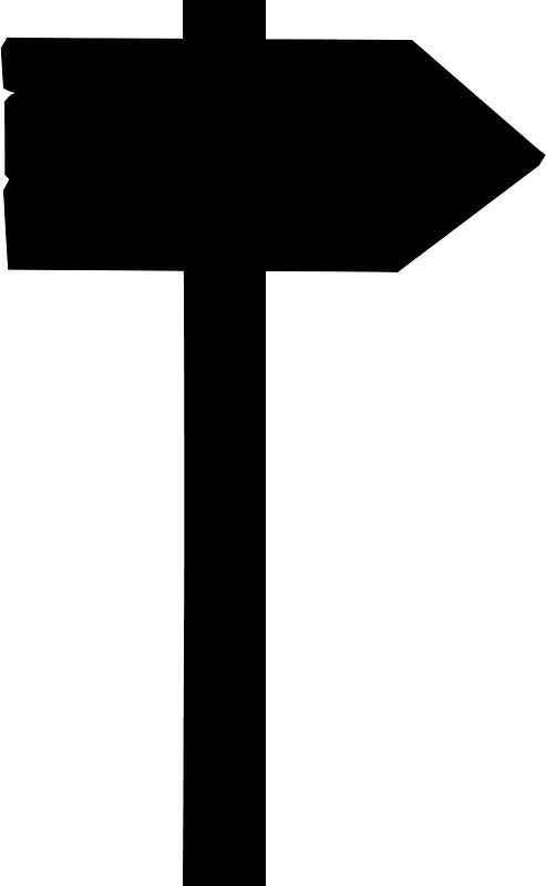 Wood sign - Free vector silhouettes on creazilla.com