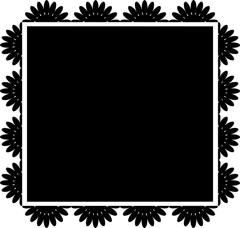 Square lace - Free vector silhouettes on creazilla.com