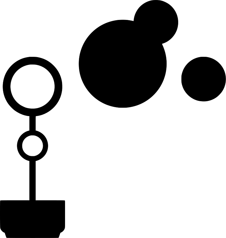 Bubble wand - Free vector silhouettes on creazilla.com