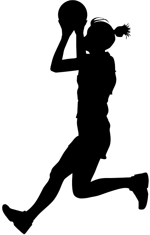 Netball - Free vector silhouettes on creazilla.com