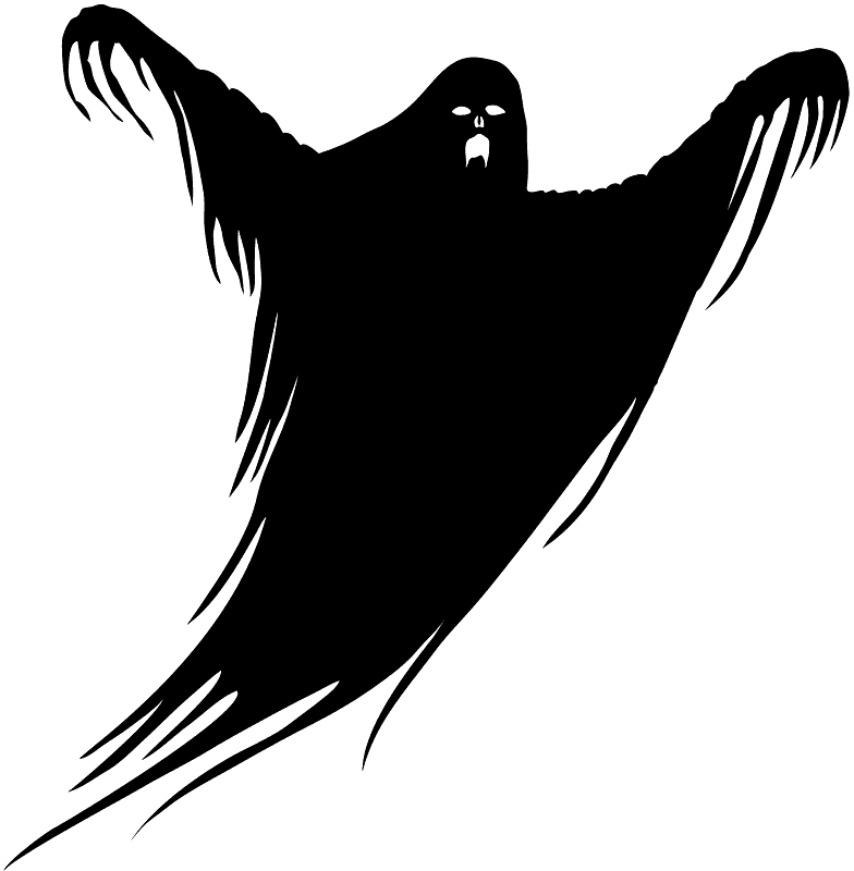 Ghost - Free vector silhouettes on creazilla.com