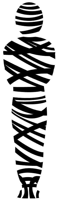 Mummy - Free vector silhouettes on creazilla.com