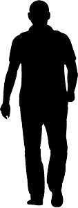 Walking Man silhouette