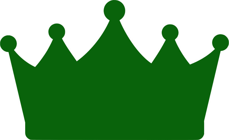 Green Crown Clip Art