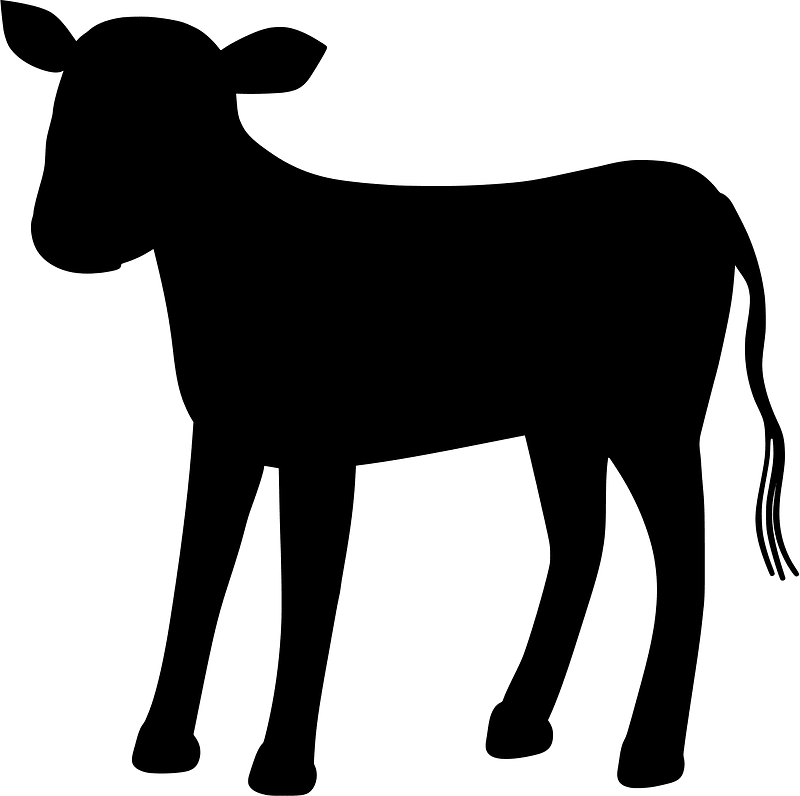Calf - Free vector silhouettes on creazilla.com