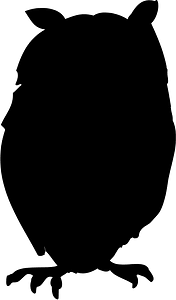 Owl - Free vector silhouettes on creazilla.com