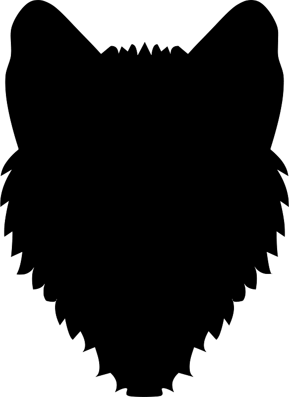 Wolf head - Free vector silhouettes on creazilla.com