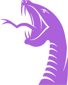 Snake head silhouette - Free Vector Silhouettes | Creazilla