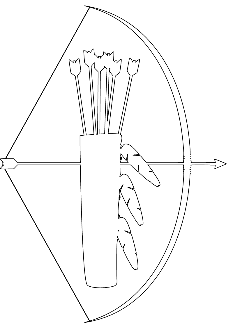 Quiver Of Arrows Drawing