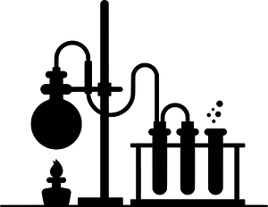 Chemistry lab - Free vector silhouettes on creazilla.com