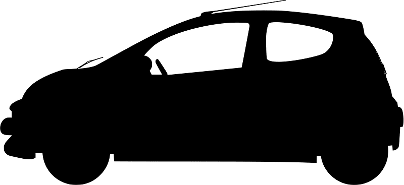 Citroën C1 - Free vector silhouettes on creazilla.com