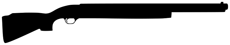 Hunting rifle - Free vector silhouettes on creazilla.com